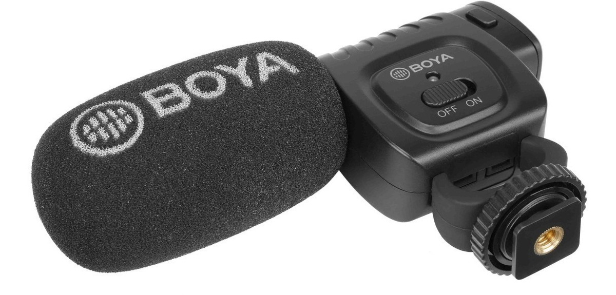 Microfono Shotgun Boya Celular Smartphone Dslr Bm3011 - MegaFoto